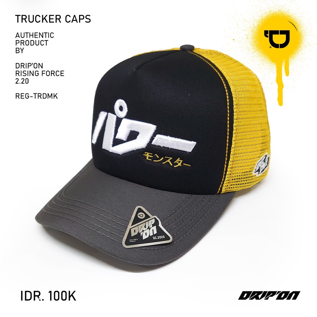 Jual Drip ON Topi Jaring Trucker Proshop Pria Dewasa Distro Original ...