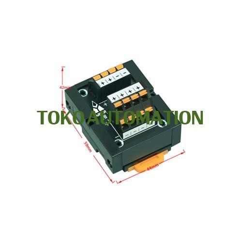Jual 2 To 4 CH 10A Distribution board Terminal distribusi power supply ...