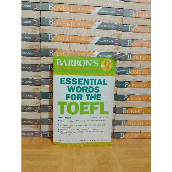 Jual BUKU ORI - ESSENTIAL WORDS FOR THE TOEFL | Shopee Indonesia