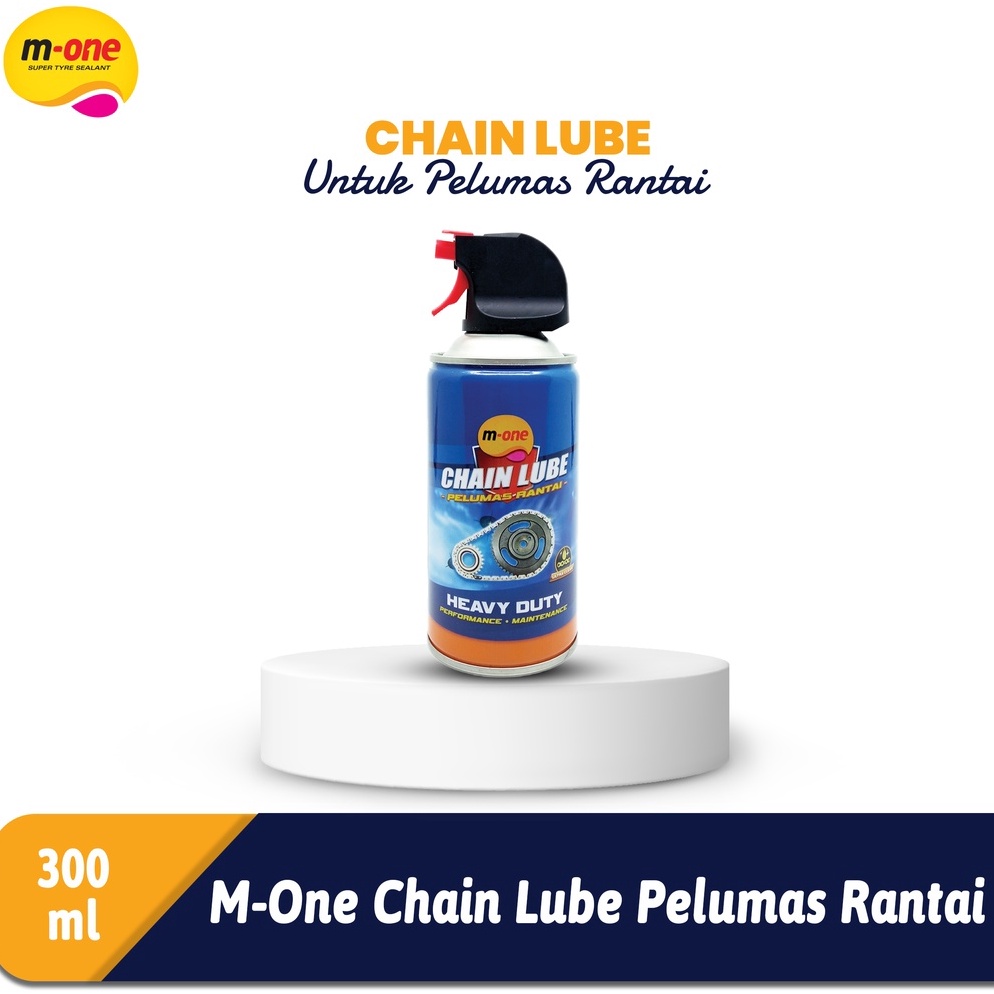 Jual NEW STOCK M-ONE Chain Lube Pelumas Rantai 300ml | Shopee Indonesia