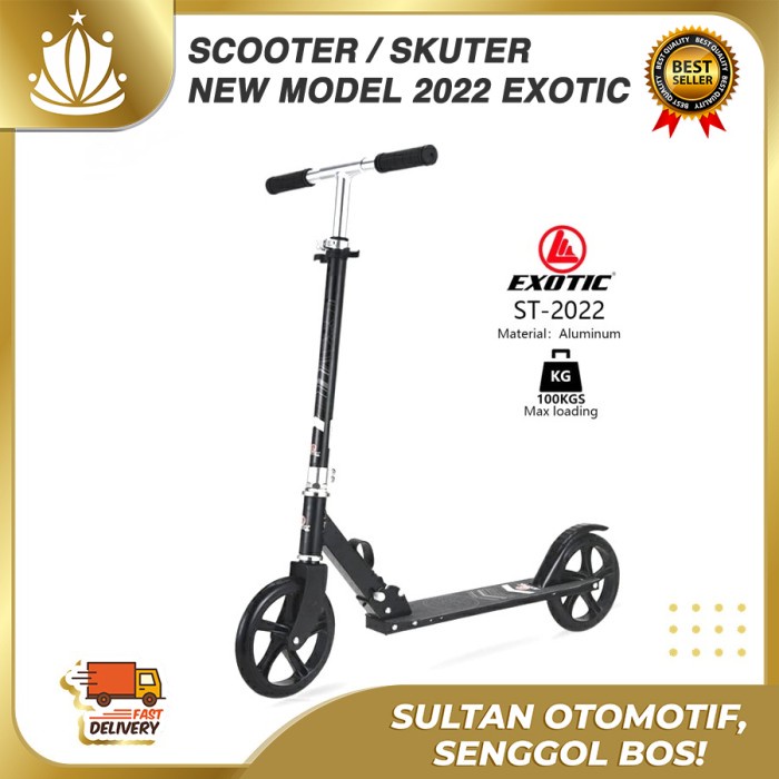Jual Terlaris Skuter Scooter Dewasa Urban Model 2022 Sekuter Lipat Anak ...