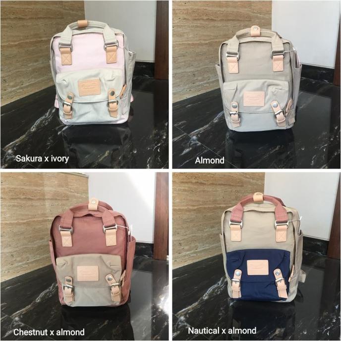 Jual DOUGHNUT MACAROON MINI BACKPACK NEW LOGO | Shopee Indonesia
