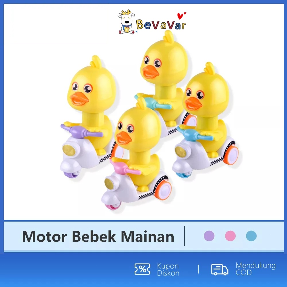 Jual BEVAVAR Mainan Anak Bebek Motor Lucu Mainan Mobil Motor Bentuk ...