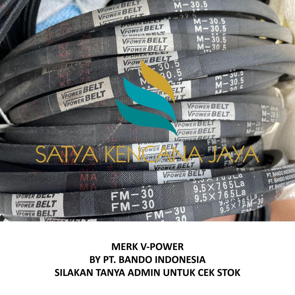 Jual [COD] V-BELT FAN BELT FM24 FM25 FM26 FM27 FM28 FM29 FM30 FM31 FM32 ...