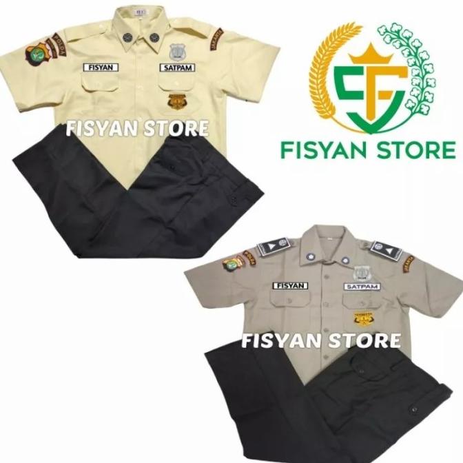 Jual Seragam Pdh Security | Seragam Pdh Satpam Coklat Terbaru | Shopee ...