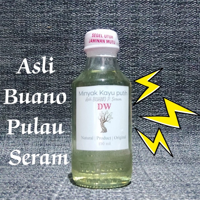 Jual Minyak kayu putih Buano Pulau Seram (sulingan pertama) 150ml ...
