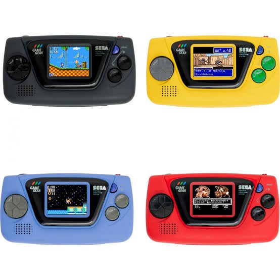 Jual Game gear micro 4 color set(Black/Yellow/Blue/Red) | Shopee Indonesia