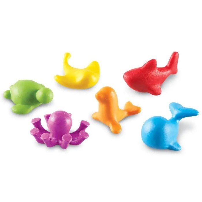 Jual MUST HAVE!! LEARNING RESOURCES UNDER THE SEA OCEAN COUNTERS SET OF ...