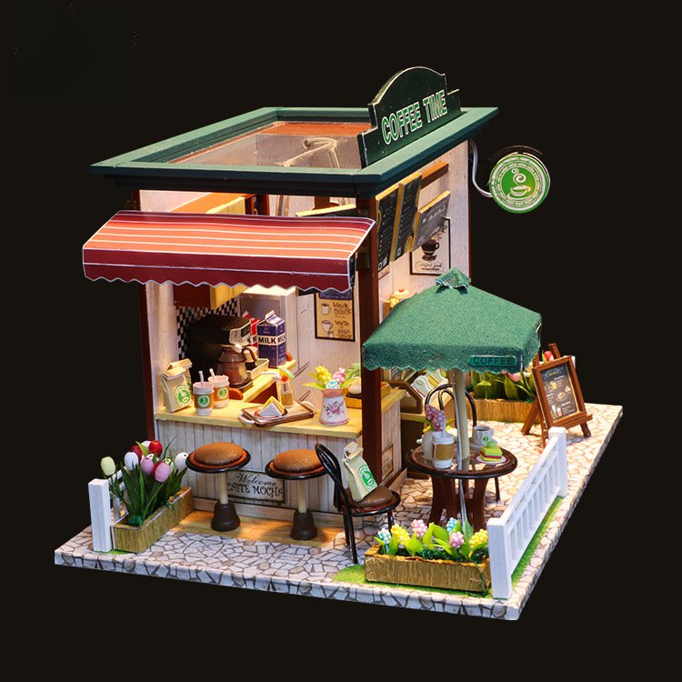 Jual Rumah Kopi Waktu Pondok DIY Baru Model Vila Rakitan Tangan Rumah ...