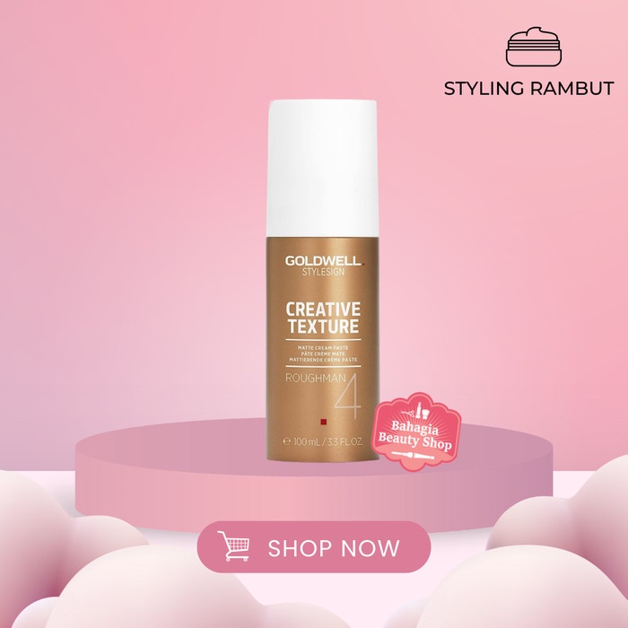 Jual Hekm- Goldwell Stylesign Creative Texture Roughman Matte Cream ...