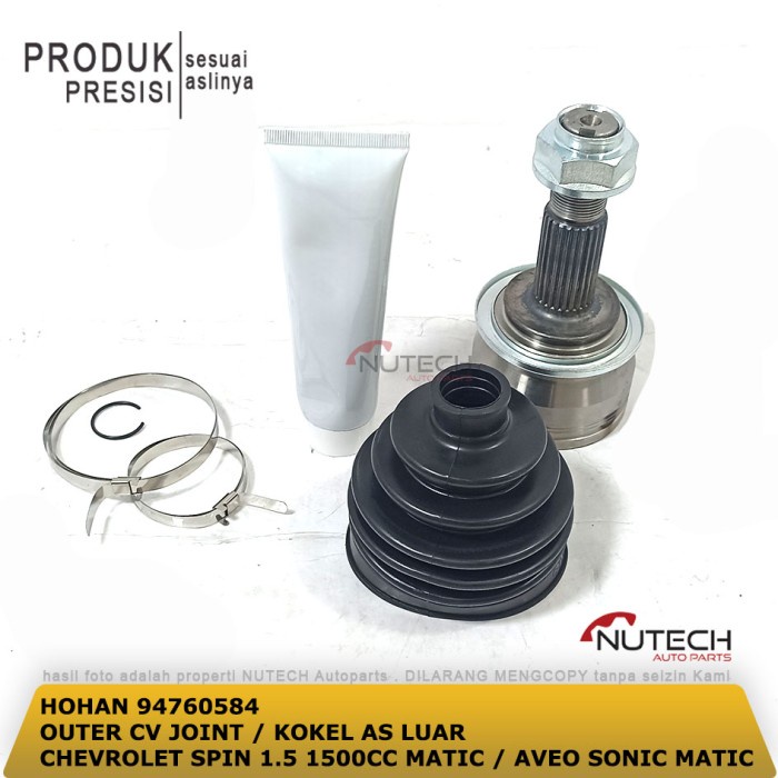 Jual New Kokel As Roda Luar Outer Cv Joint Chevrolet Spin 1.5 Aveo Sonic Matic Kode 227 | Shopee ...