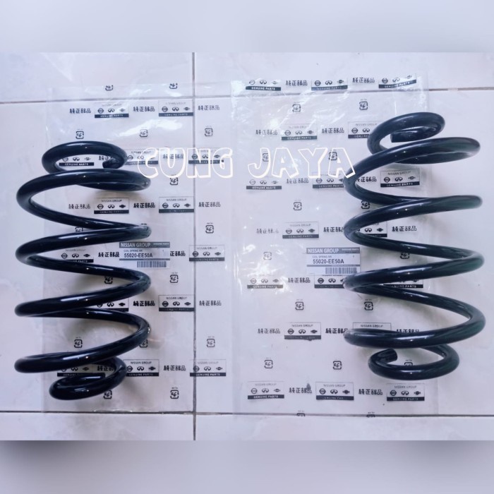 Jual Per Keong Coil Spring Per Spiral Belakang Livina Asli Japan Kode ...