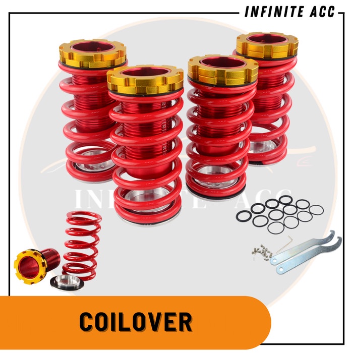 Jual Coilover Conversion Kit Adjustable Coil Over Eg Ek Shockbreaker ...