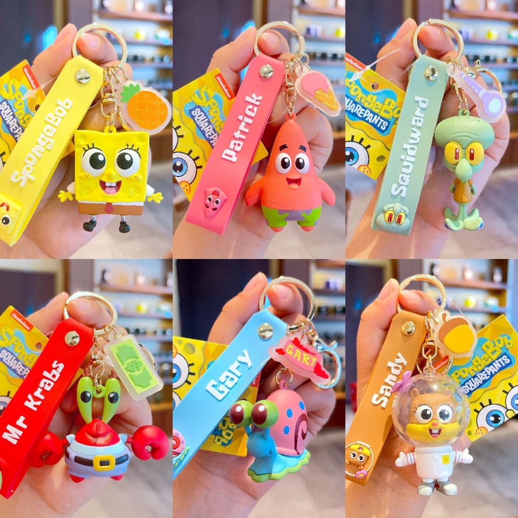 Jual Tokkado Spongebob Keychain Gantungan Kunci Kter Lucu | Shopee ...