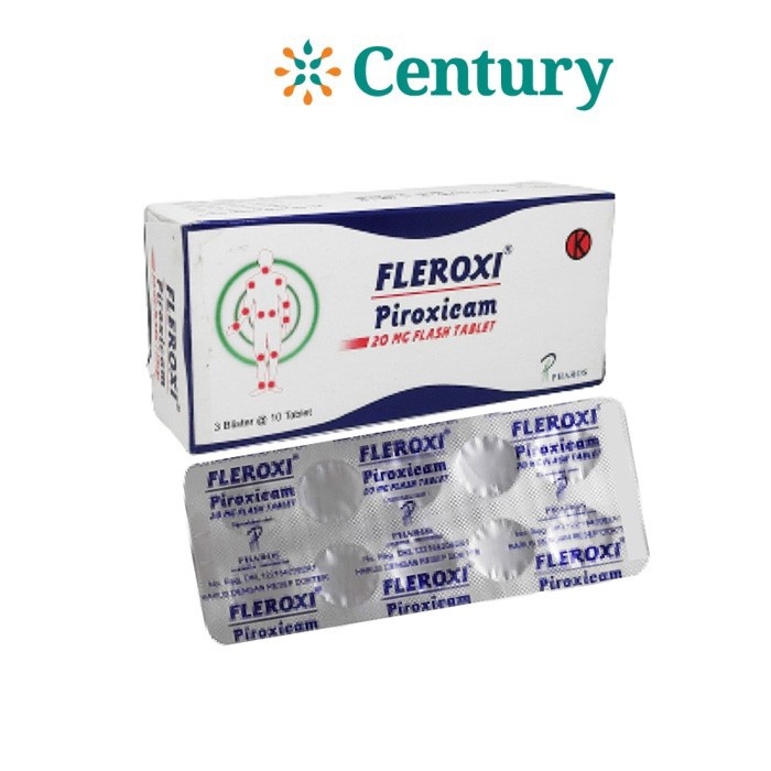 Jual FLEROXI FLASH BLISTER 10 TABLET / Piroxicam / Anti Nyeri / Radang ...