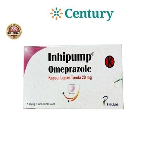 Jual INHIPUMP 20 MG 1 STRIP ISI 7 TAB / OMEPRAZOLE / MAAG | Shopee ...