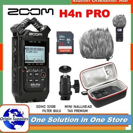 Jual Zoom H4N Pro 4-Input 4-Track Portable Handy Recorder Original ...