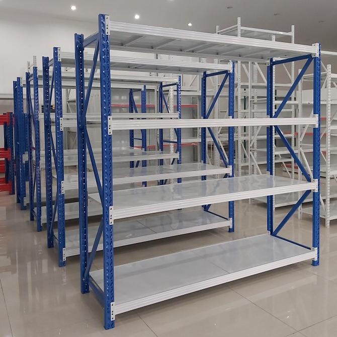 Jual Rak Gudang Penyimpanan Pabrik / Industri Light Duty Kapasitas 250 ...