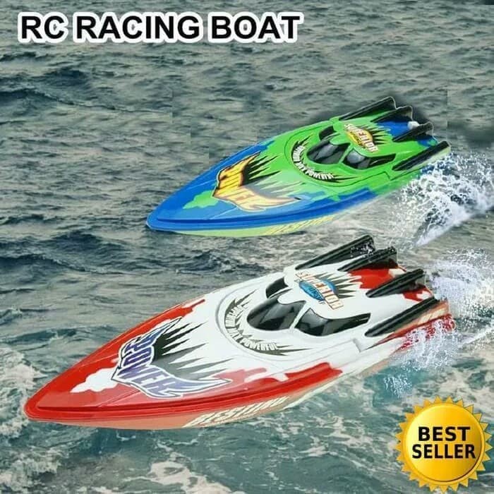 Jual MAINAN PERAHU AIR REMOTE CONTROL KAPAL RC RACING BOAT ORIGINAL ...