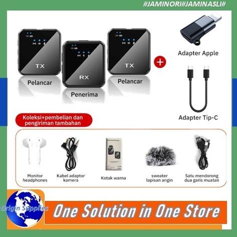 Jual Professional Wireless Microphone Asmr Pembuatan Rekaman Dual ...