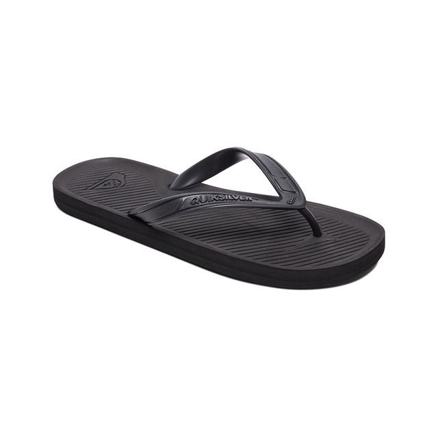Jual Quiksilver Basic Sandal Haleiwa Ii (SBKM) Solid Black AQYL100627 ...