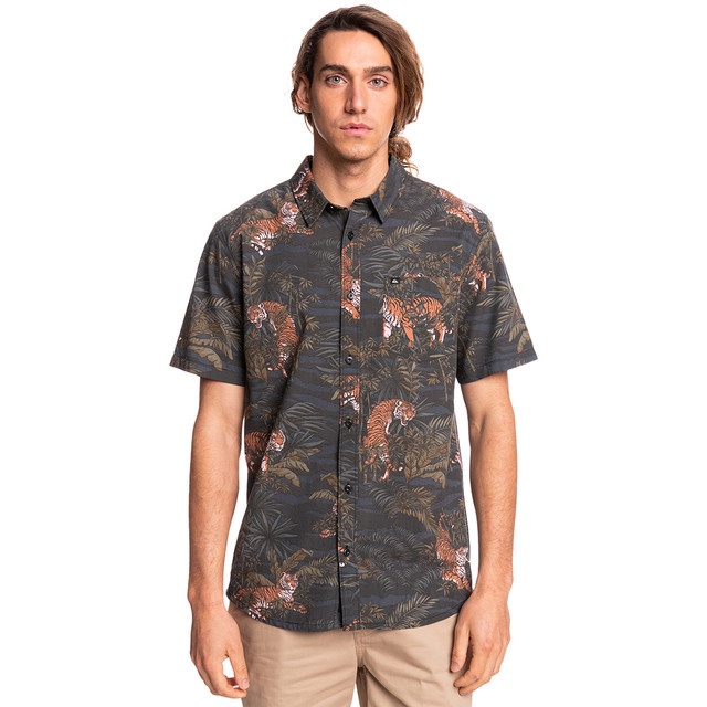 Jual Quiksilver Woven Top Tiger Tracks Black Tiger Tracks | Shopee ...