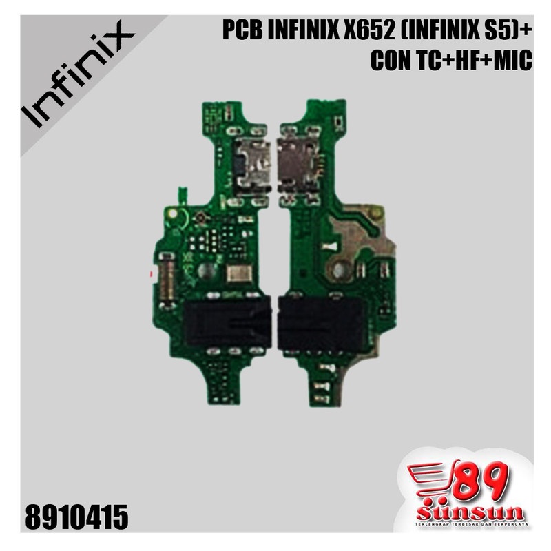 Jual PCB INFINIX X652 (INFINIX S5)+CON TC+HF+MIC | Shopee Indonesia