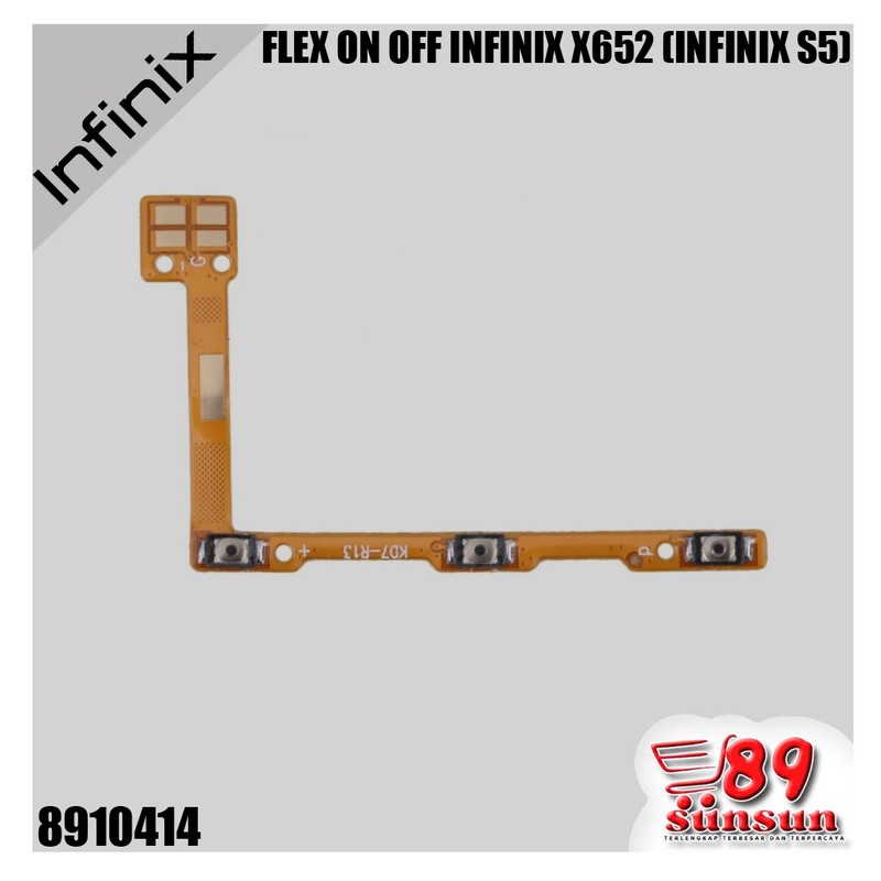 Jual FLEX ON OFF INFINIX X652 (INFINIX S5) | Shopee Indonesia