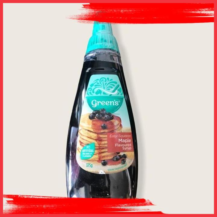 Jual (WJS) GREEN'S MAPLE FLAVORED SYRUP 375G | Shopee Indonesia