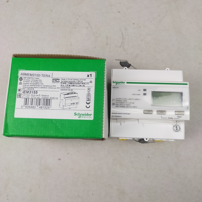 Jual Schneider A9MEM3155-TERA iEM3155 Energy Mtr 63A Mdbs Multitariff ...