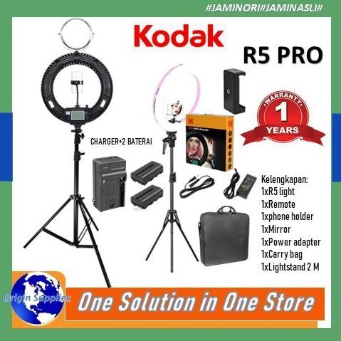 Jual Kodak R5 Pro 18" Ringlight Bi-Colour Ring Light Camera Hp ...