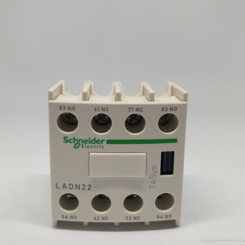 Jual Schneider LADN22 TeSysD Aux Contact Block 2NO 2NC Screw Clamp ...