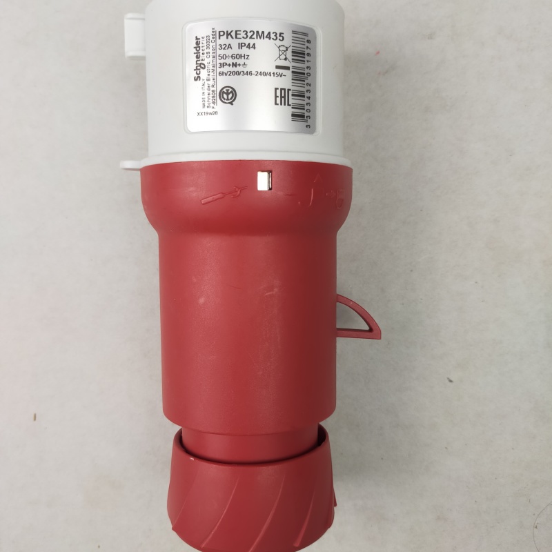 Jual Schneider PKE32M435 PratiKa Wander Plug Straight 3P+N+E 32A IP44 ...