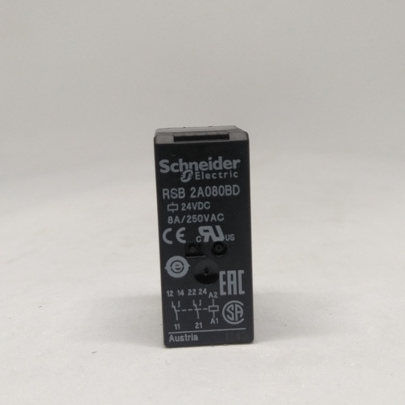 Jual Schneider RSB2A080BD Zelio RSB interface plug-in relay 2C/O 24vdc ...