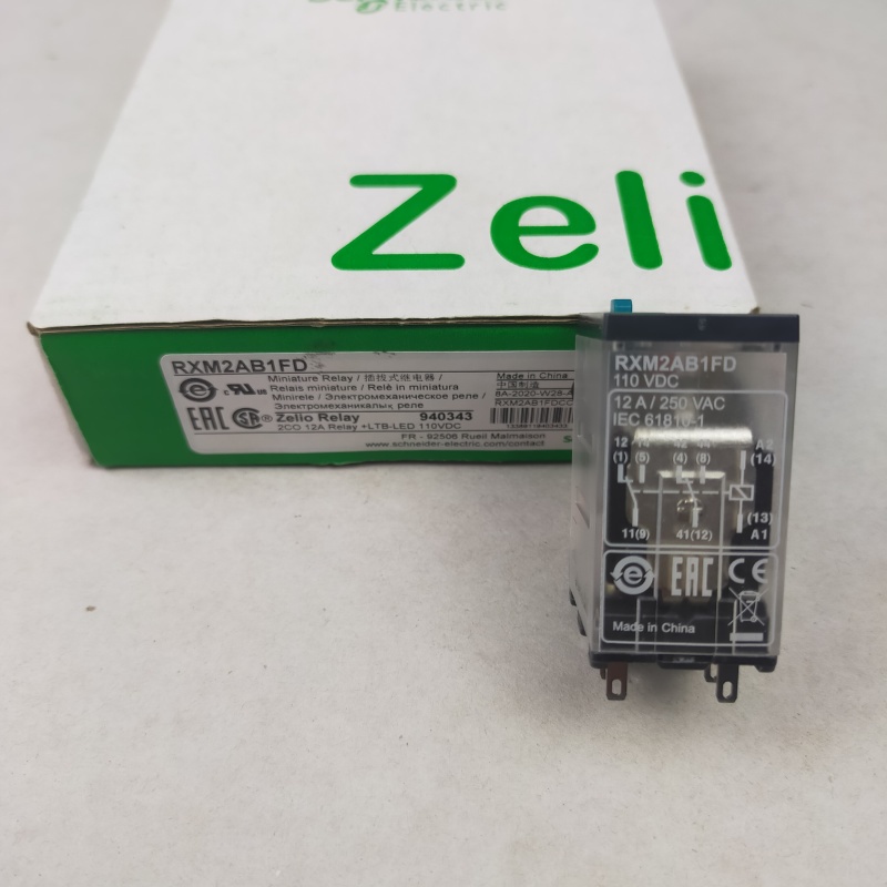 Jual Schneider RXM2AB1FD Zelio RXM Miniature Plug-in relay 2C/O 110vdc 12A | Shopee Indonesia