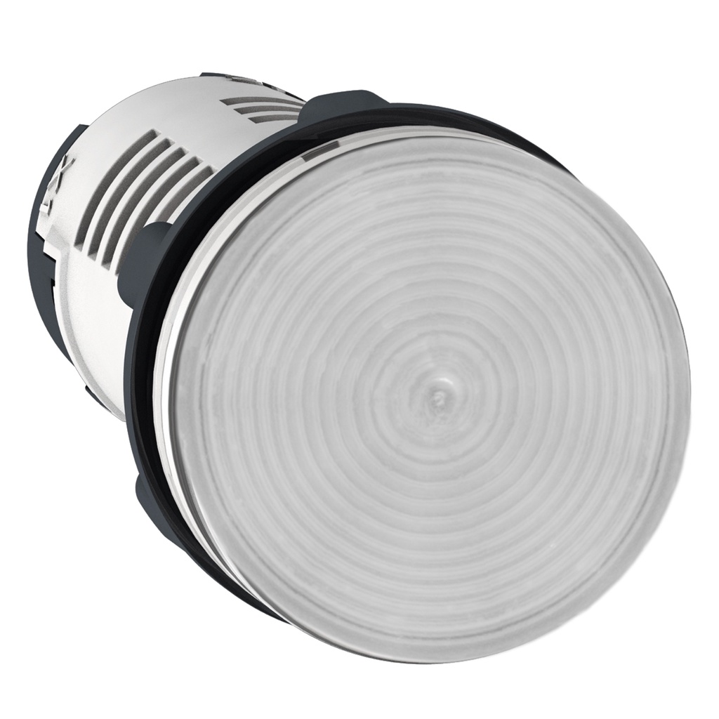 Jual Schneider XB7EV07MP Pilot Light Ø22 Clear LED 240vac Screw Clamp ...