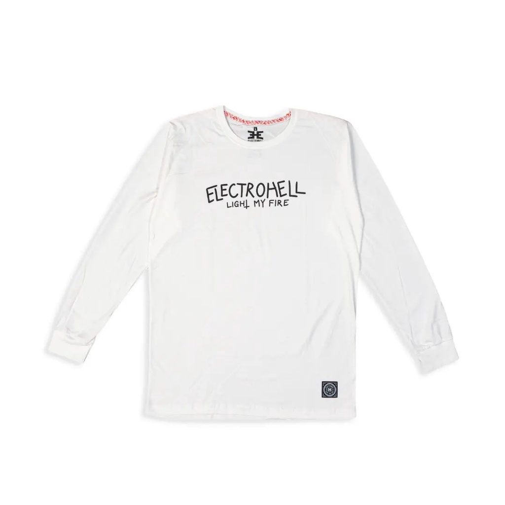 Jual ELECTROHELL KAOS LENGAN PANJANG | MTSLS BURNRECT WT | Shopee Indonesia