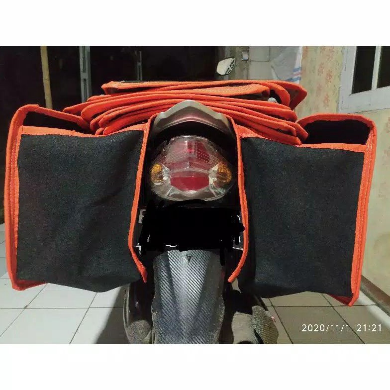 Jual SALE Tas Kandek Obrok Tas Beronjong Motor Kurir Belanja Pasar Tas ...