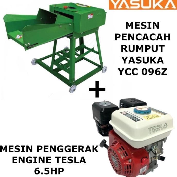 Jual Mesin Pencacah Rumput Yasuka YCC 096Z / Mesin Cacah Rumput Yasuka ...