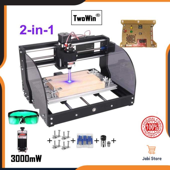 Jual Mesin Cnc Router 3018 Laser Engraver Ukir Grafir Kayu Otomatis | Shopee Indonesia