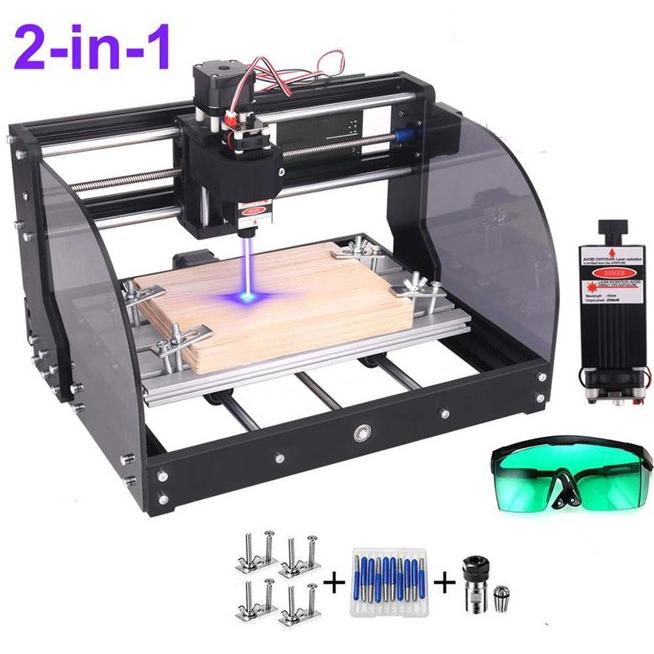 Jual CNC 3018 Pro Max Printer 3D Ukir Kayu Engraving Machine GRBL dgn ...