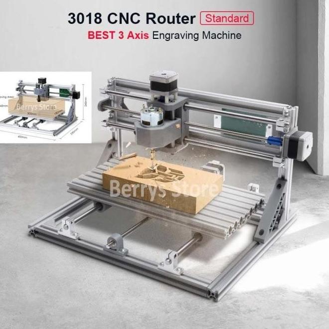 Jual [2 in 1] MESIN CNC LASER 2500MW + ROUTER CUTTING GRAFIR KAYU AKRILIK | Shopee Indonesia