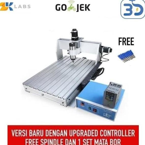 Jual CNC Router 6040 Mini Mesin CNC PCB Milling with Spindle | Shopee ...