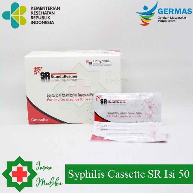 Jual MENARIK Alat Test Syphilis Cassette Merek SR Isi 25 | Shopee Indonesia