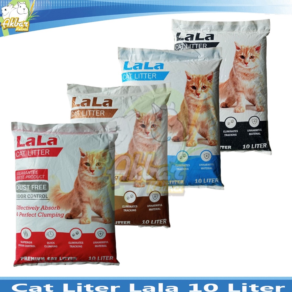 Jual HARGA BERSAHABAT [CARGO] Pasir Kucing 10 liter - LALA CAT LITTER ...