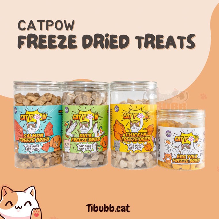 Jual TERBAIK CATPOW Freeze Dried Pet Snack for Dogs & Cats 100 Gram ...