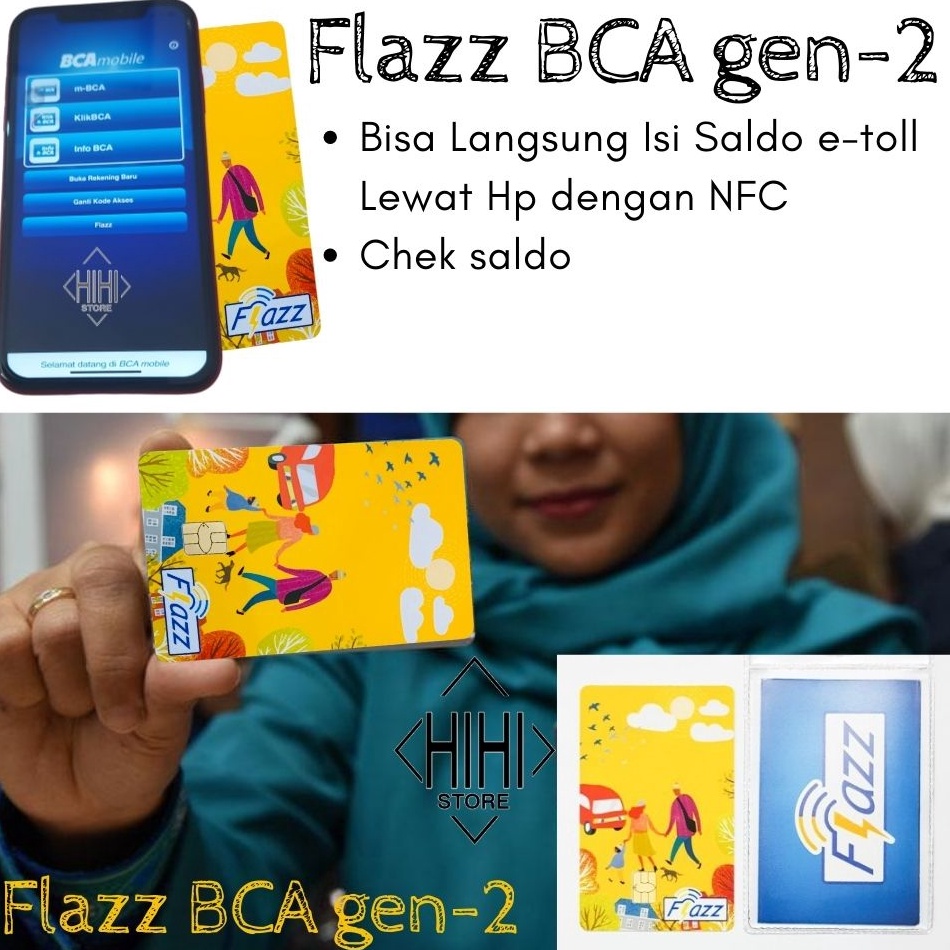Jual Terbaik Kartu Flazz BCA Gen 2 - Kartu Flazz - Flazz Bca - E toll bca flazz - kartu flazz ...