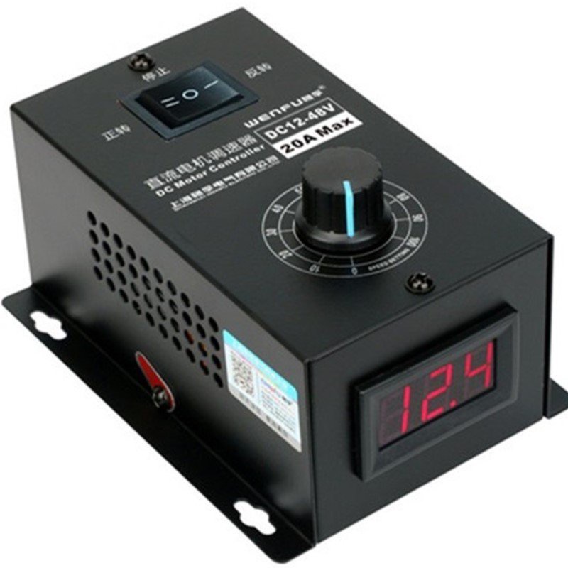 Jual &DC Motor Governor PWM Adjust Speed Switch 20a Electrodeless ...