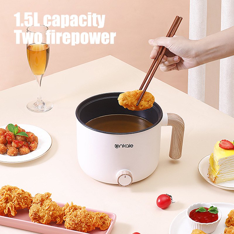 Jual 1.5L Electric Cooking Pot Household Multi Cooker 220V 3 Gears ...