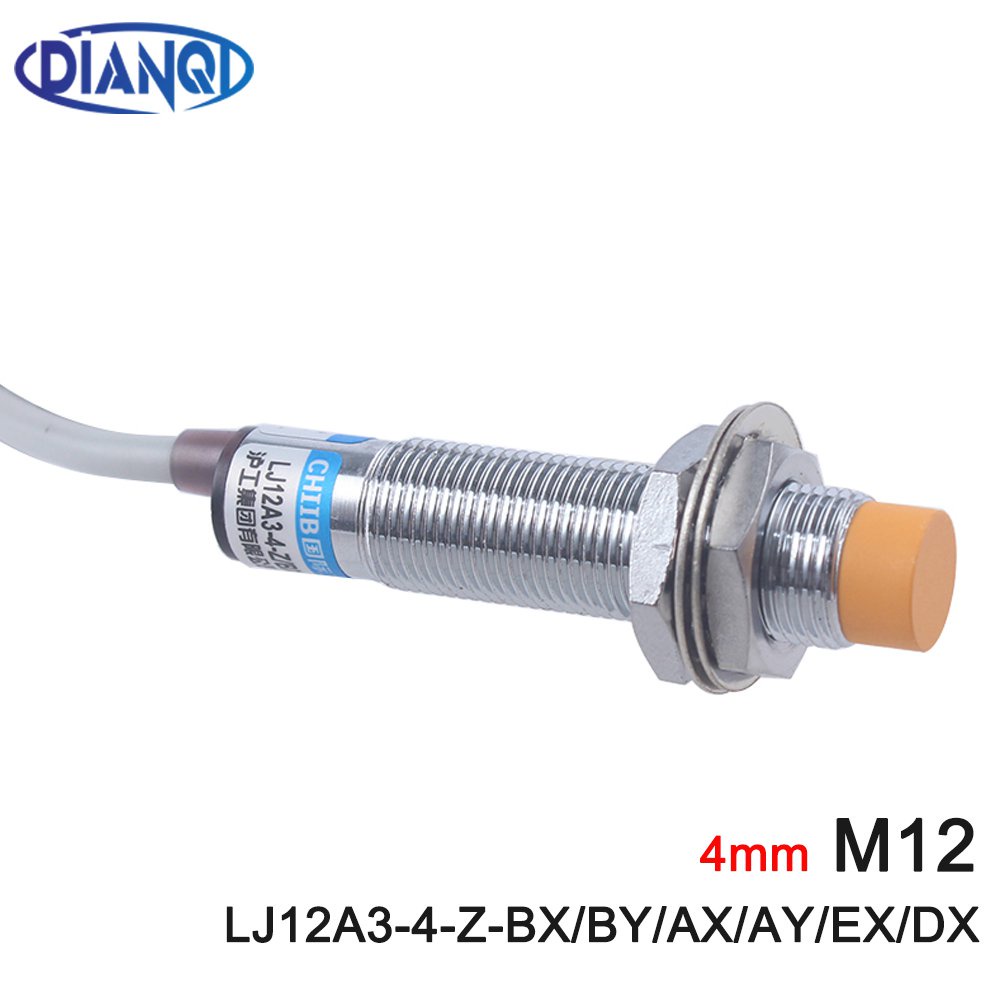 Jual &Inductive Proximity Sensor Switch LJ12A3-4-Z-BX/AX/BY/AY/EX/DX M12 4mm Detection Non ...